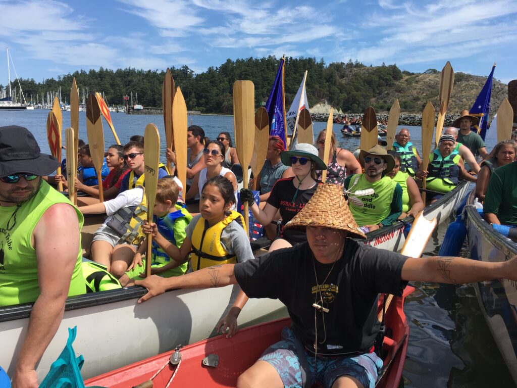 Canoe Journey 2019 - Samish Landing - 91.3 KBCS | 91.3 KBCS