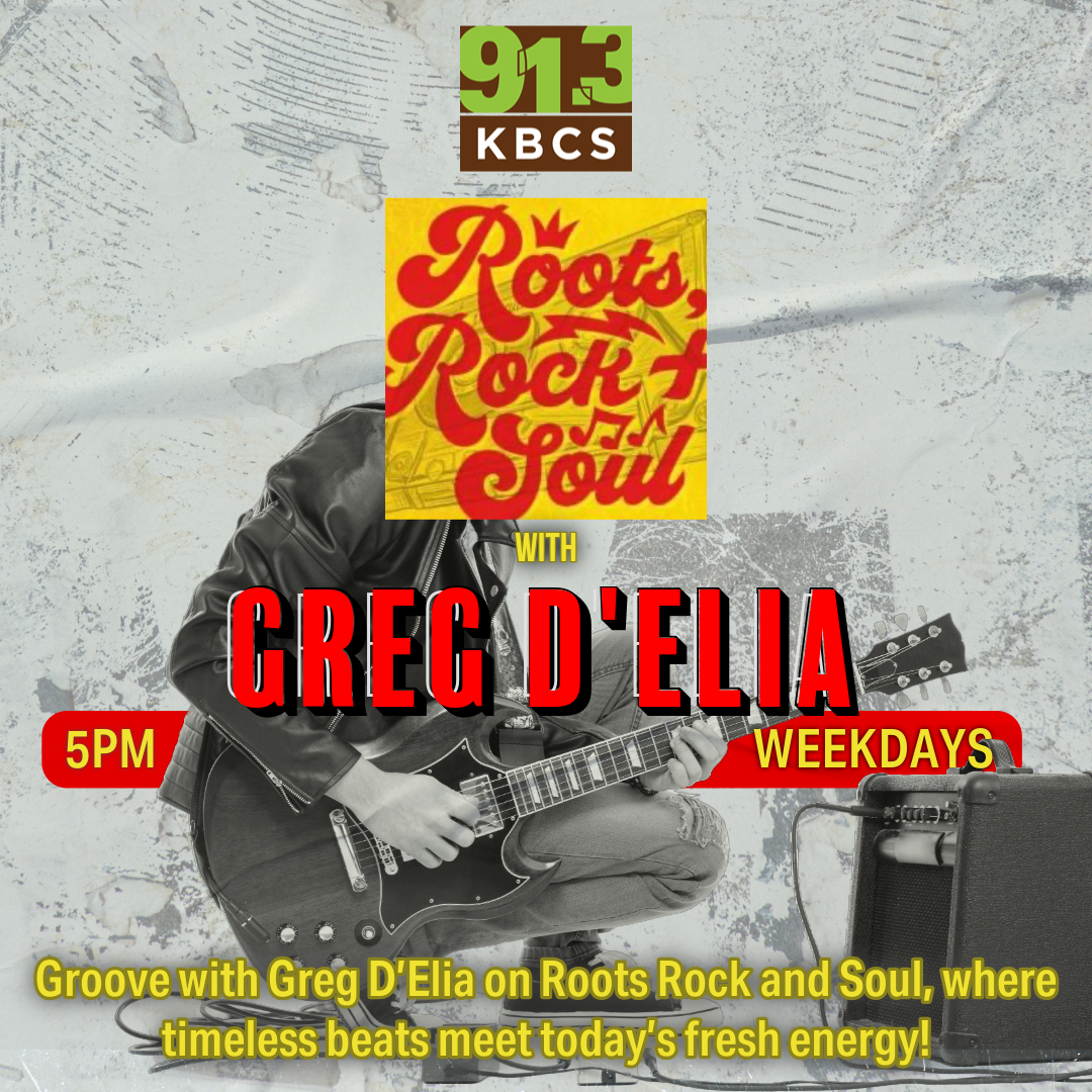 91.3 KBCS Greg D'Elia | 91.3 KBCS